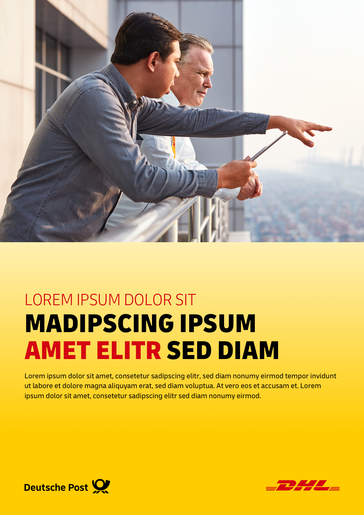 DHL Simplification | New Typography