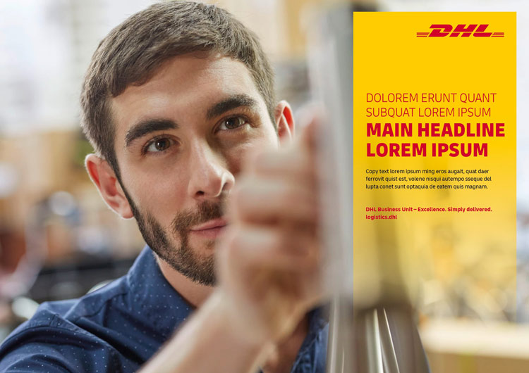 DHL Simplification | New Typography